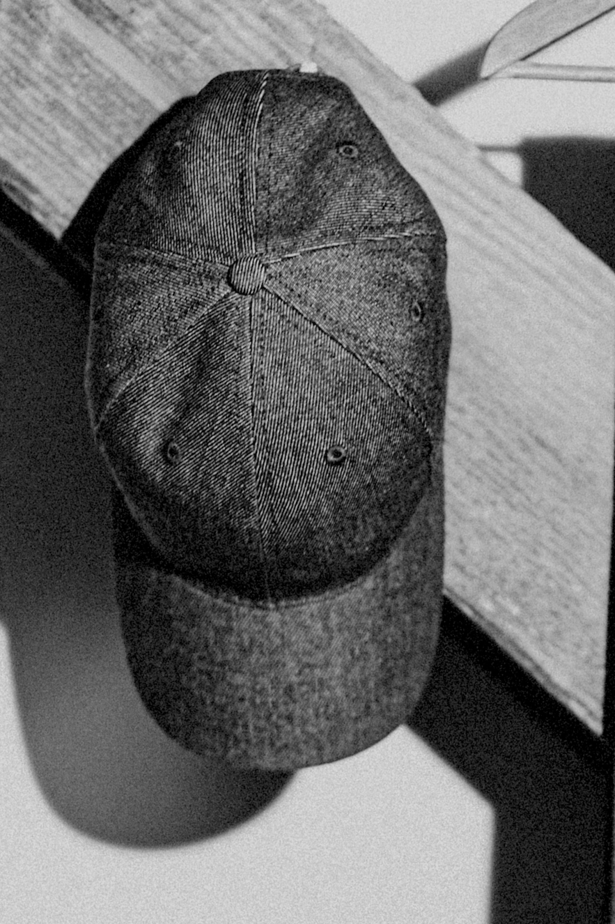 Selvedge Dnim Ball Cap in Vidalia Mills | WiesMade